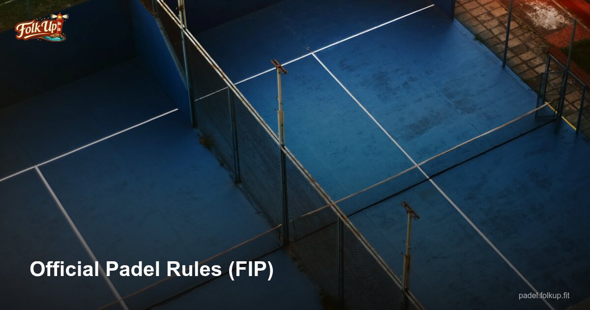 Official Padel Rules (FIP) :: Padel Encyclopedia